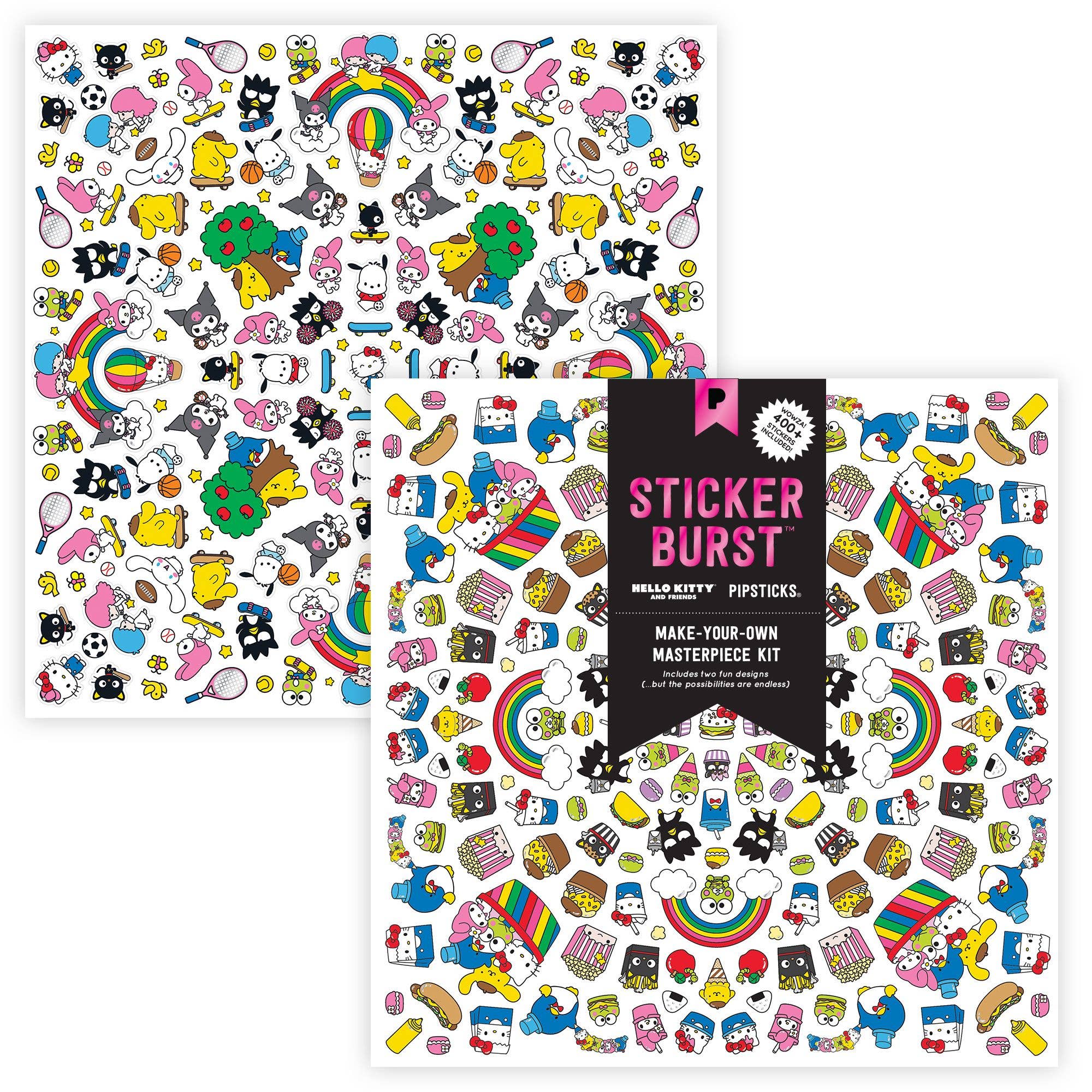 Hello Kitty And Friends Sweet Sports Sticker Burst Stickers | Lakeside ...