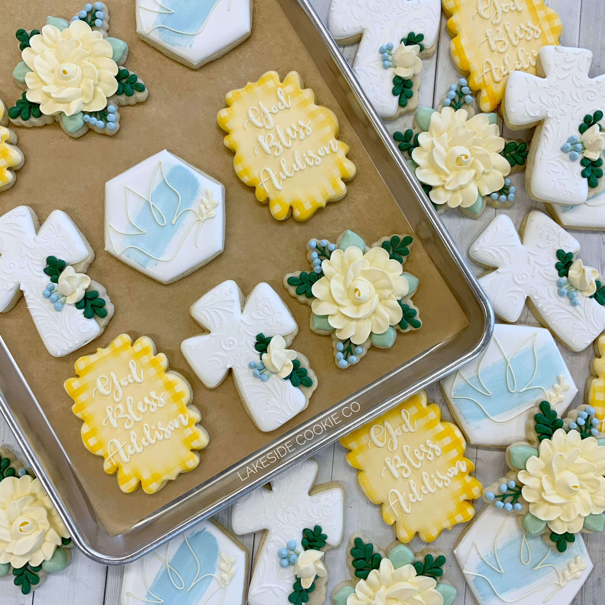 Communion/Confirmation Florals ONE DOZEN | Lakeside Cookie Co ...